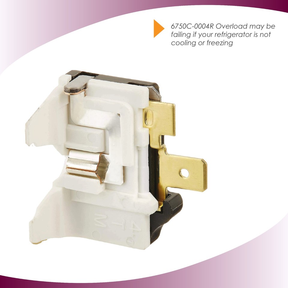 Freezer Overload & Relay Kit 4387913 | eBay