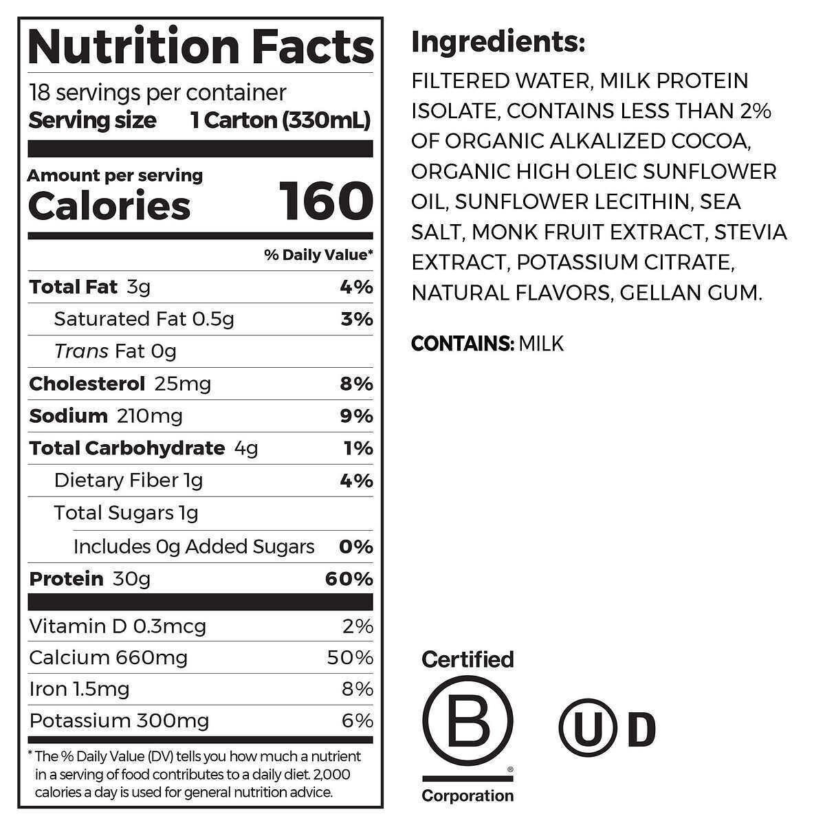 Orgain 30g Protein Shake, Chocolate Fudge, 11 fl oz, 18-pack | eBay