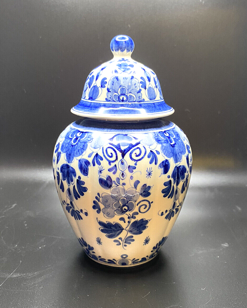 *NIB* BEAUTIFUL FLAWLESS ZENITH HOLLAND DELFT BLUE JAR #1133 | eBay