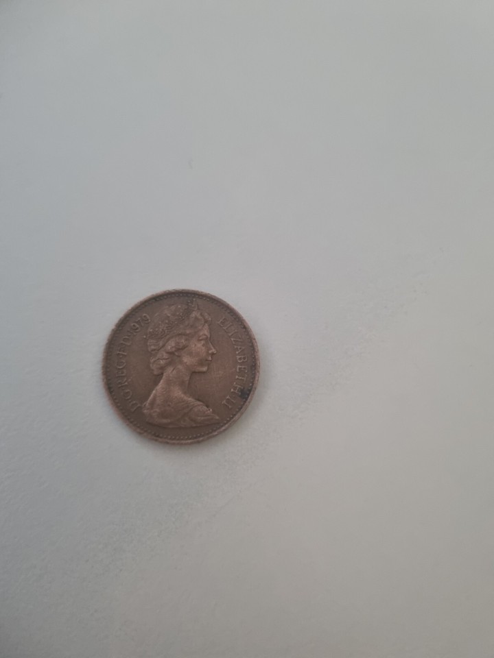 VERY RARE 1p Coin - 1979 - NEW PENCE One Penny - LUCKY COIN ...