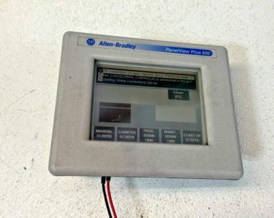 Allen-Bradley 2711PC-T6M20D SER D PanelView Plus Compact 600 | eBay