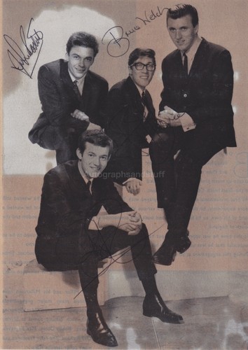 The Shadows HAND SIGNED Magazine Clipping Autograph, Hank Marvin John ...