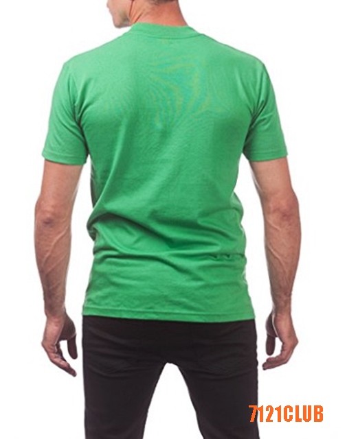 PRO CLUB MEN V NECK T SHIRT CAMO TEE PROCLUB PLAIN SHORT SLEEVE BIG ...