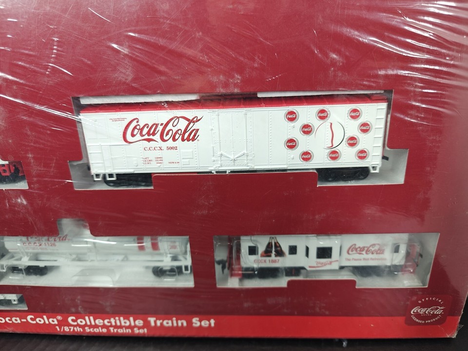 Coke Coco-Cola Collectible Train Set 1/87th HO Athearn NEW SEALED ...