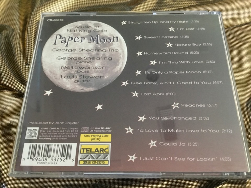 Paper Moon: Music Of Nat King Cole | eBay