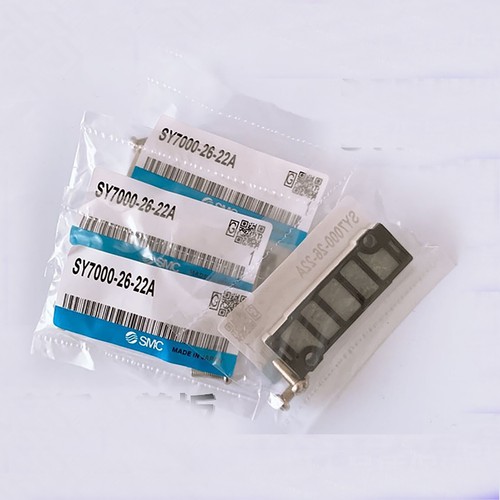 SMC SY7000-26-22A Solenoid Valve Manifold Plate Blind Cover Plate New ...