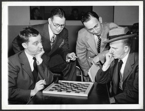 Jimmy Durante Gary Moore Playing Checkers 1940s Original Promo Press ...