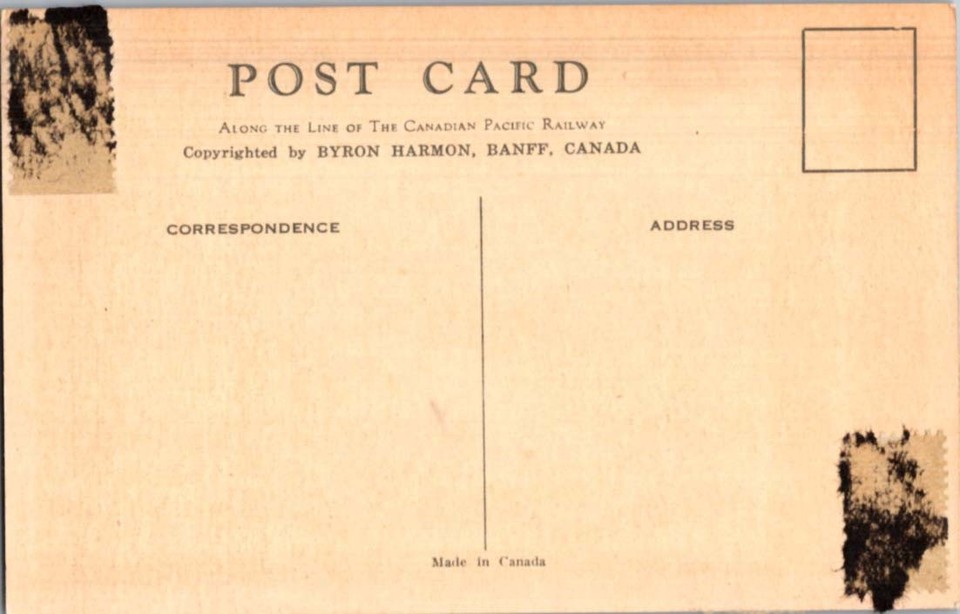 Calgary Alberta AB : BANFF NATIONAL PARK j/24 BH7106 | eBay