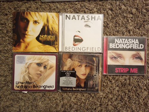 Natasha Bedingfield LOT of 5CDs/Singles Unwritten Strip Me Pocketful Of ...