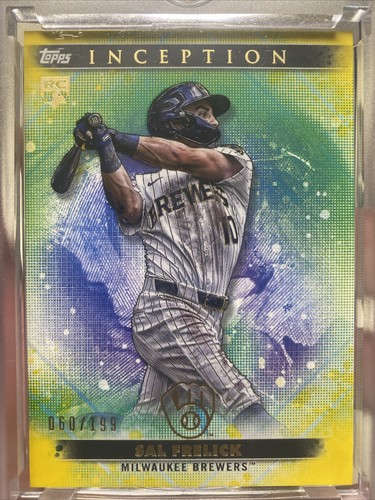 2024 Topps Inception - Sal Frelick #34 Yellow /199 (RC) for sale online ...