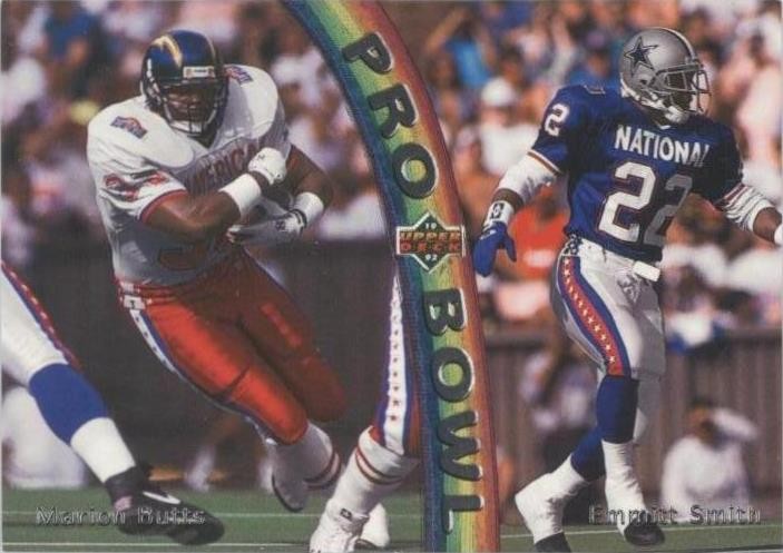 1992 Upper Deck - Pro Bowl Emmitt Smith, Marion Butts #PB6 for sale ...