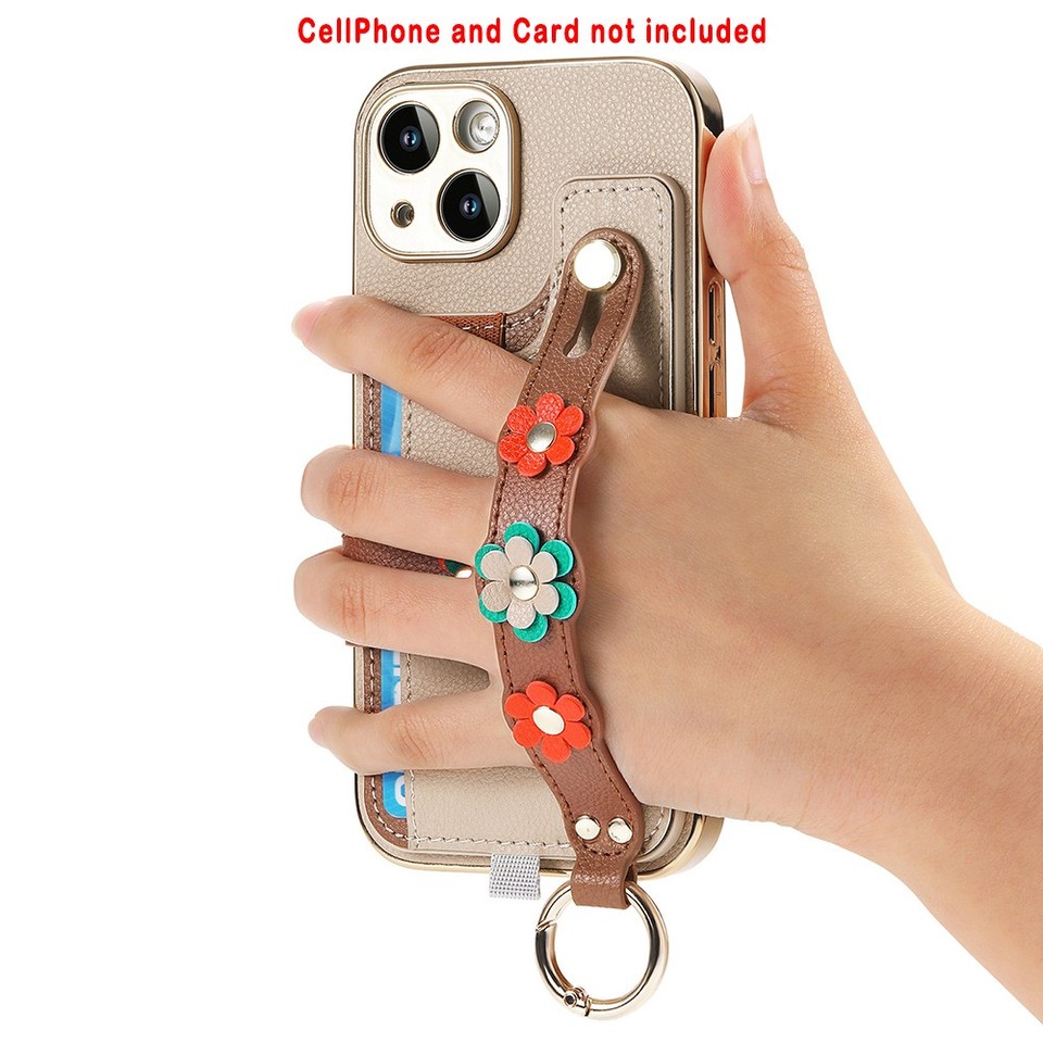 Stylish Electroplated Wrist-Strap Case for iPhone 16 Plus/Pro/Pro Max ...