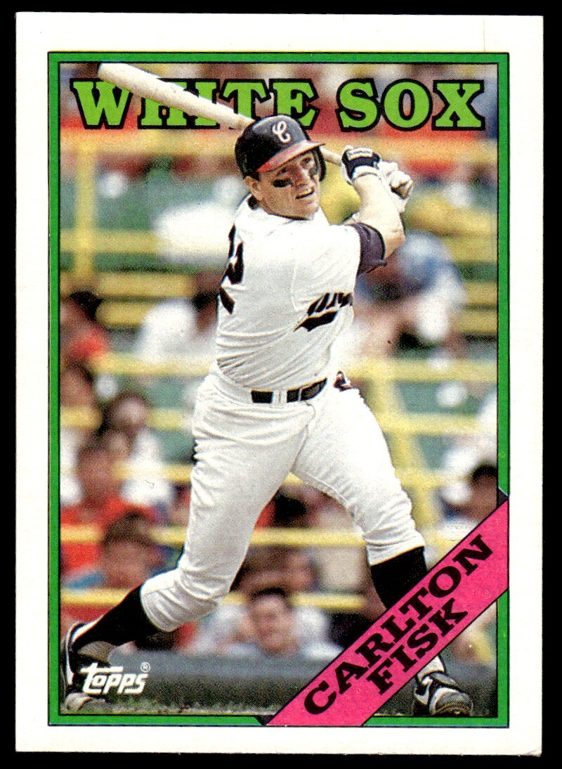 1988 Topps Baseball Card Carlton Fisk Chicago White Sox #385 | eBay