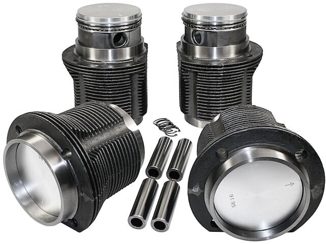 For 1966-1978 Volkswagen Beetle Piston Set VW 63753JRWH 1967 1968 1969 ...