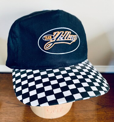 Yellow Freight Trucking Racing Baseball Hat Mens Team Yellow Snapback ...
