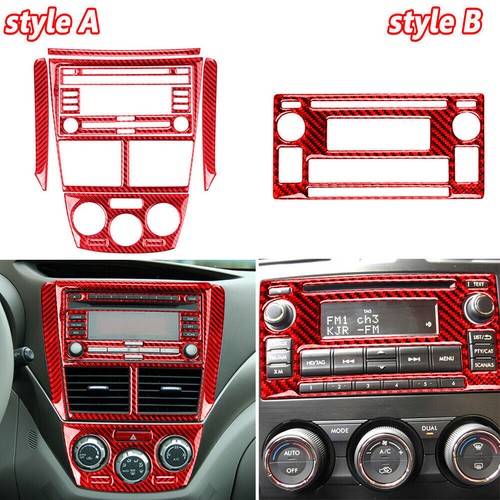 36PCS Carbon Fiber Complete Kit Set Trim Cover For Subaru Forester 2009 ...