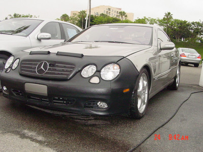 Colgan Front End Mask Bra 2pc. Fits Mercedes-Benz CL500 CL600 2000-2006 ...