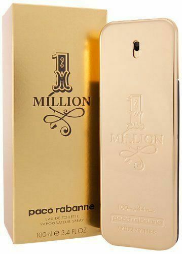 1 One Million by Paco Rabanne 3.3 / 3.4 oz Cologne for Men New In Box ...