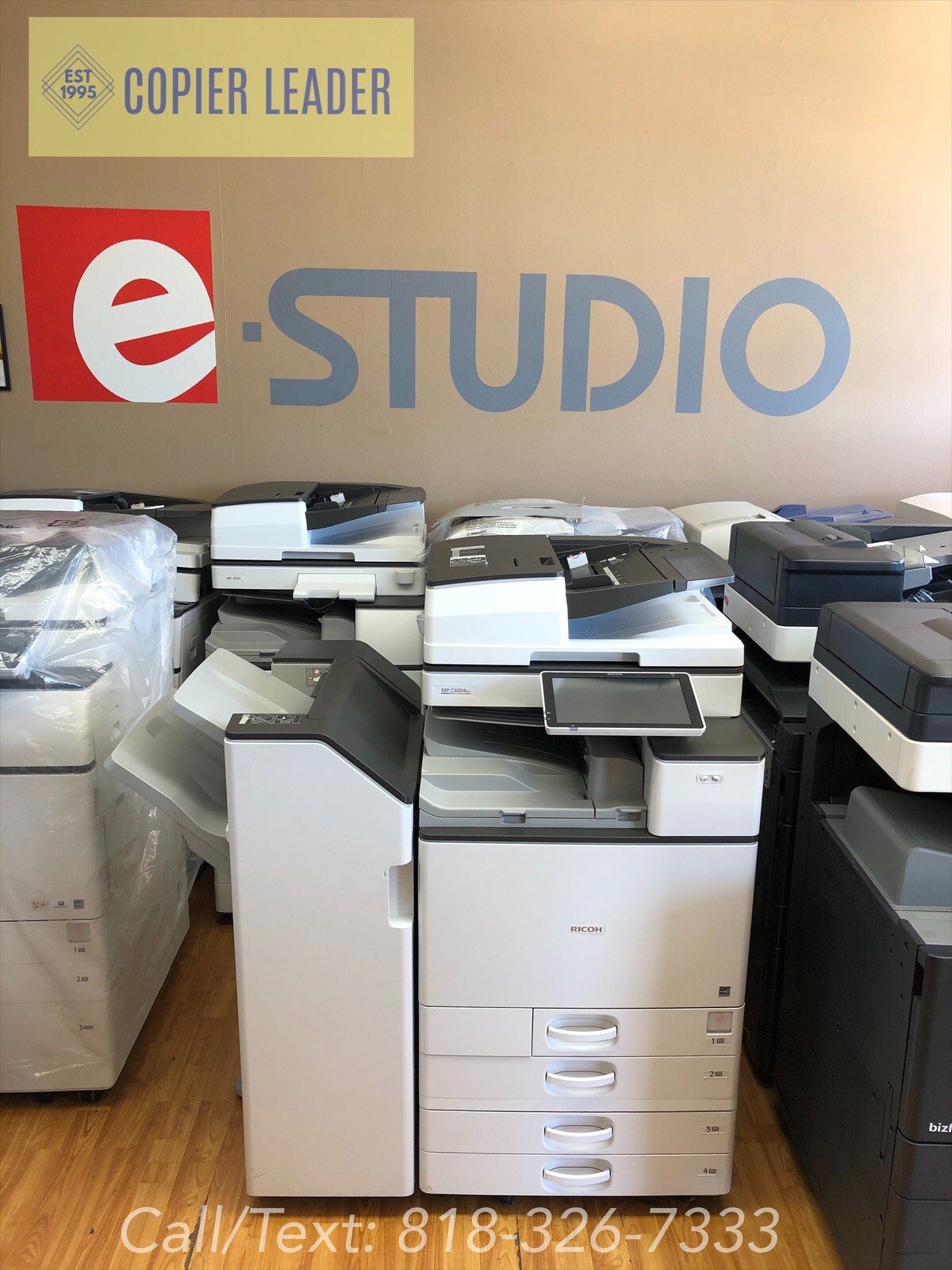 Ricoh MPC 6004ex (39K Meter) E23C Fiery Color Controller Copier Printer ...