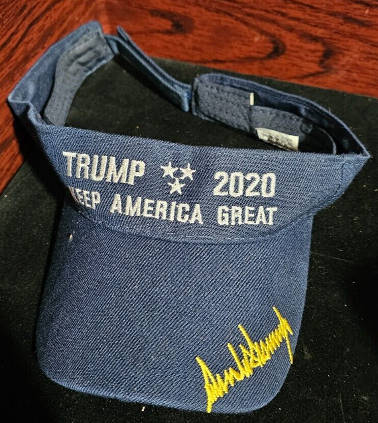 Trump 2020 Sun Visor Cap Keep America Great | eBay