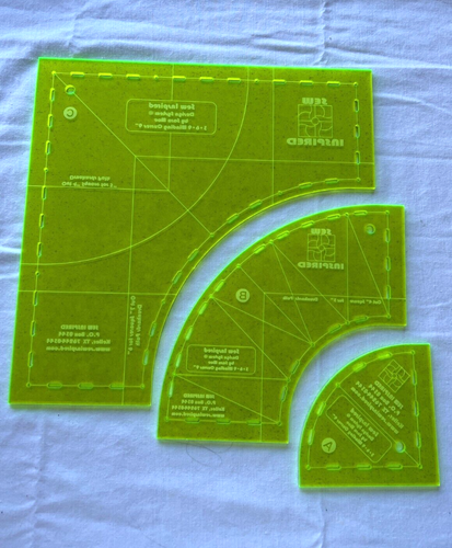 Sew Inspired by Sara Moe. "Winding Curves" Quilt Quilting Templates ...