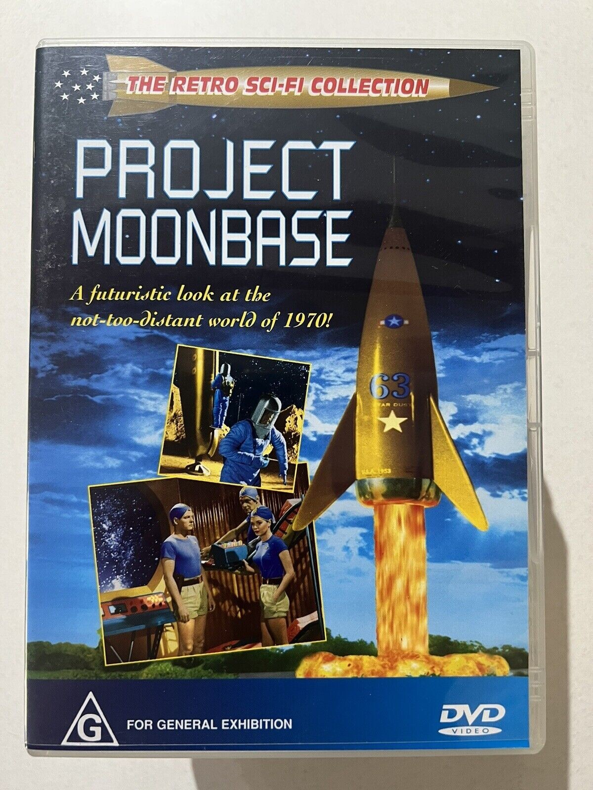 PROJECT MOONBASE Donna MARTELL Hayden RORKE FORD DVD Reg 4 vgc t291 | eBay