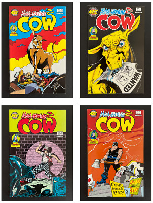 Man-Eating Cow #1 - #9 SINGLE ISSUES (New England Comics) COMBINE ...