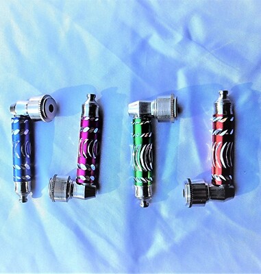 Small Threaded Metal Travel Pipe w/ Lid (Asst. Colors) - US Seller | eBay