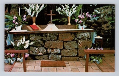 Maui HI-Hawaii, Altar, Trinity Church by the Sea, Episcopal, Vintage ...
