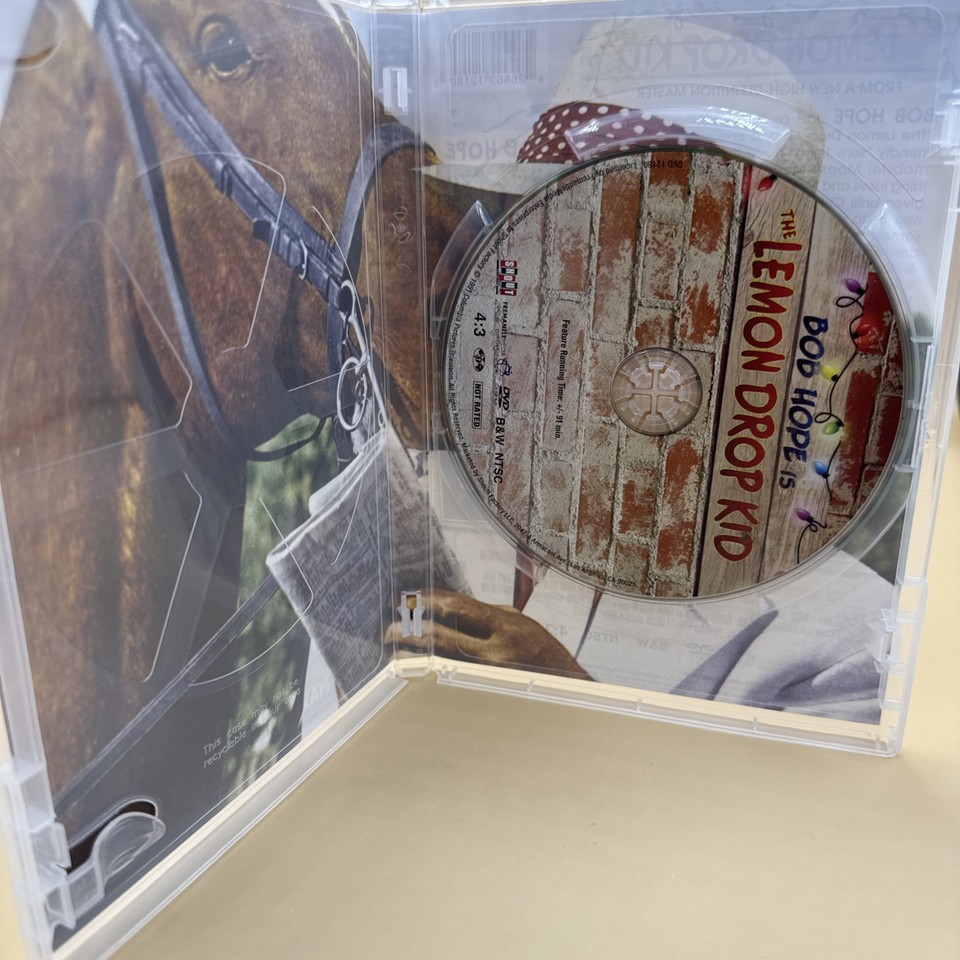 The Lemon Drop Kid - DVD By Bob Hope - Marilyn Maxwell - Classic Movie ...