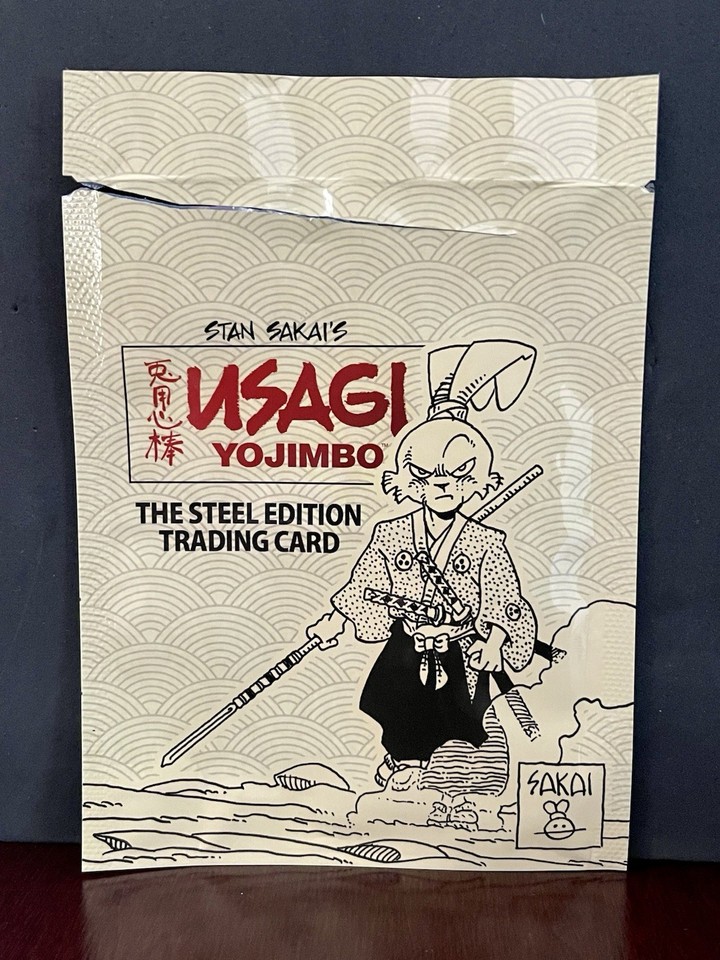 2025 SDCC Exclusive Stan Sakai Usagi Yojimbo Chanbara Metal Card LE 150 ...