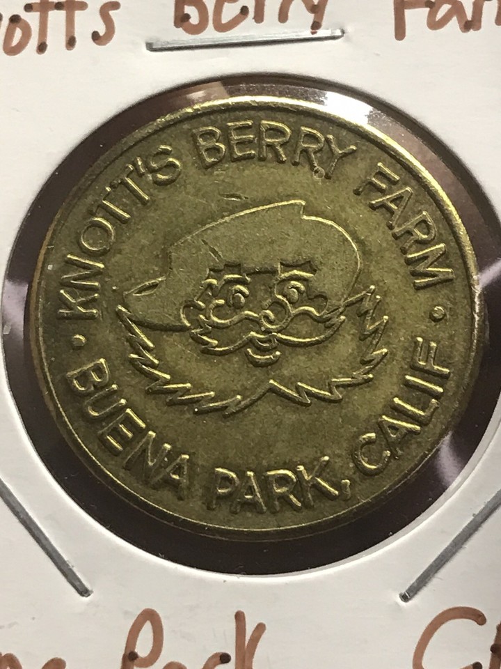 Good Luck Token - Knott’s Berry Farm - Buena Park, California | eBay