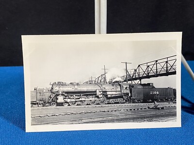 Missouri Pacific Lines Railroad Steam Locomotive 2104 Photo @ St Louis ...