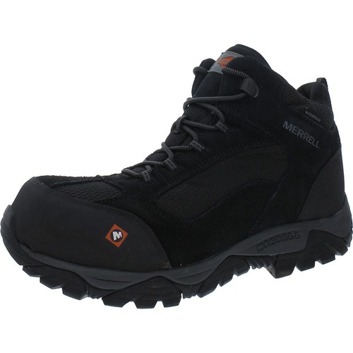 Merrell Mens Moab Onset Mid Black Work & Safety Boots 15 Medium (D ...