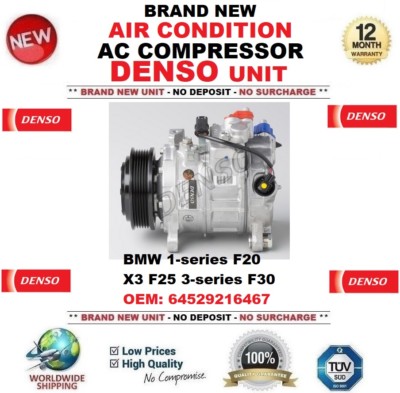 DENSO AIR CONDITION COMPRESSOR BMW 1-series F20 X3 F25 3-series F30 ...