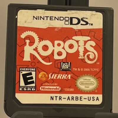 Robots (Nintendo DS, 2005) Game *Tested* 20626723336| eBay