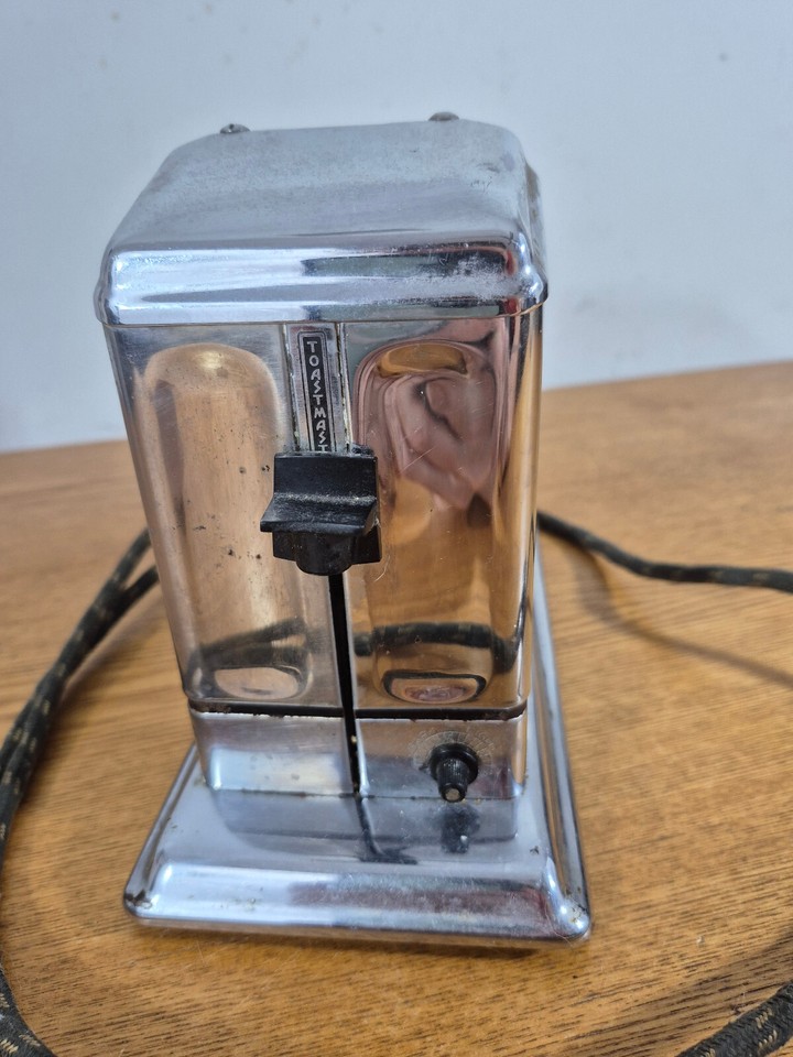 Vintage Toastmaster Single Slice Toaster From 1950s Model 1A3 Works | eBay