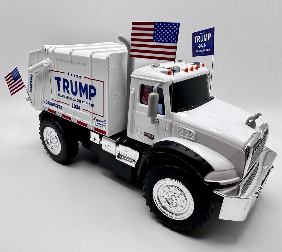 President Trump Garbage Supporters RC Truck Remote Control MAGA 1/24 ...