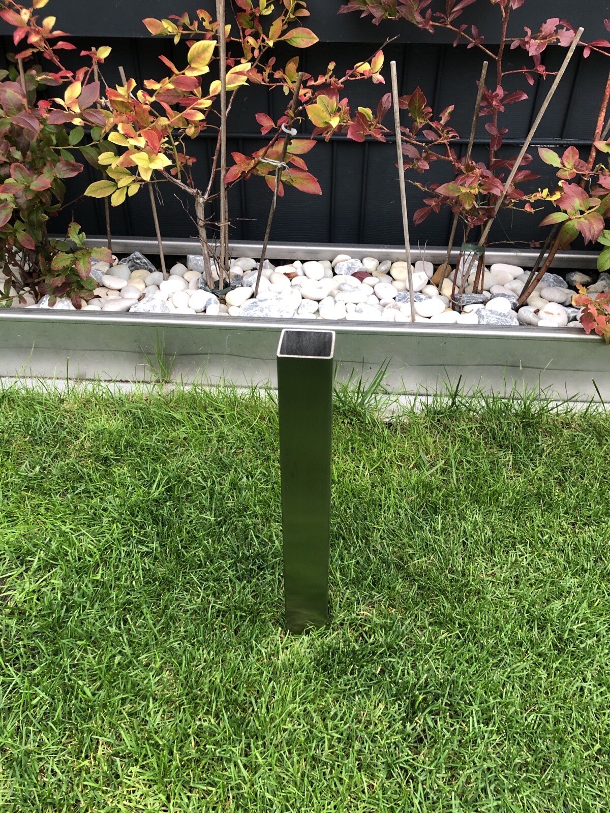 Vase Grabvase NEU Edelstahl V2A Hochwertig Grabschmuck Friedhofsvase ...