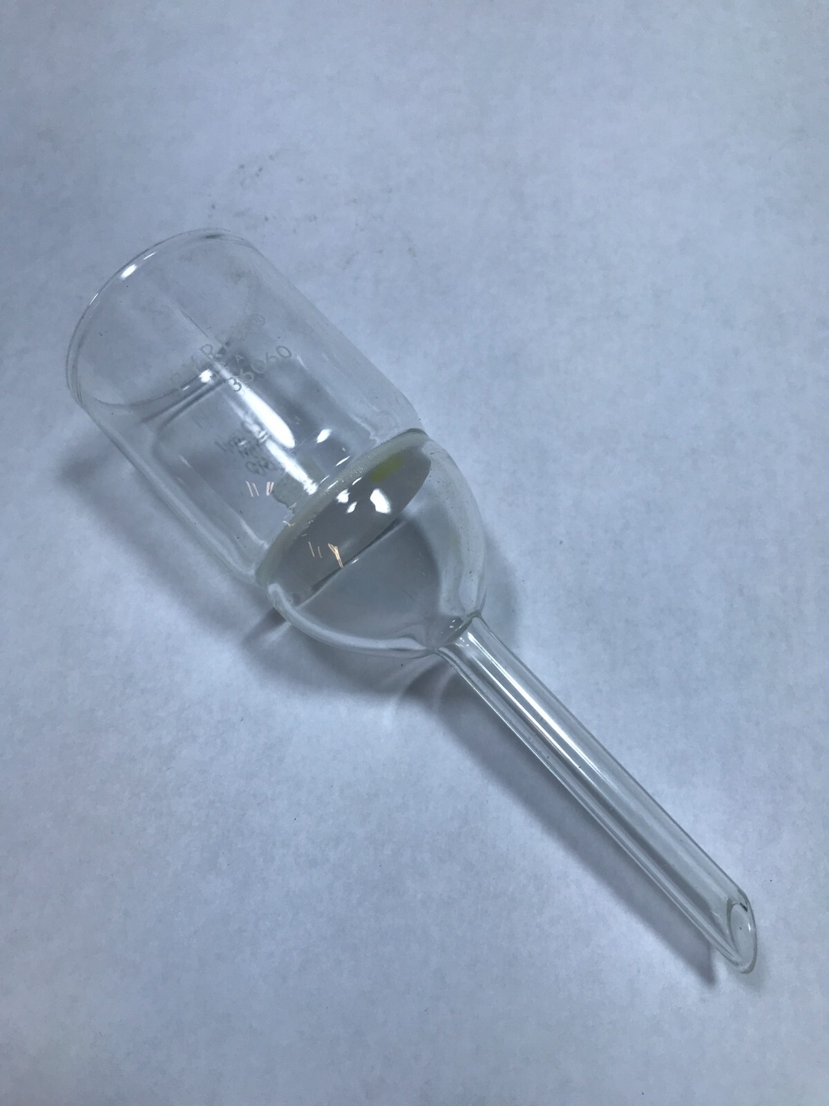 CORNING PYREX Glass 60mL Coarse Fritted Buchner Filter Funnel 36060-60C ...