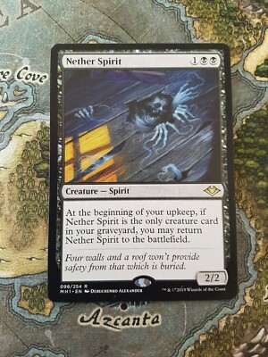 MTG - MH1 - Nether Spirit (black, rare) | eBay Australia