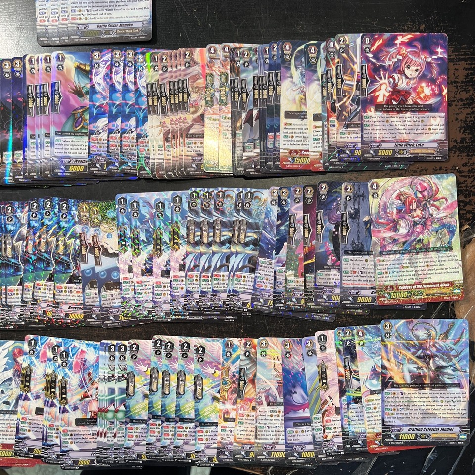 HUGE VANGUARD CARDFIGHT!! TCG CCG Card Game Lot(2) With RRR RR R PR C ...