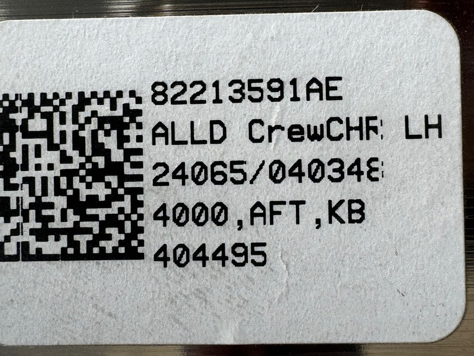 NEW OEM 2013-2024 Dodge Ram Crew Cab 1500 LEFT Step Running Board ...