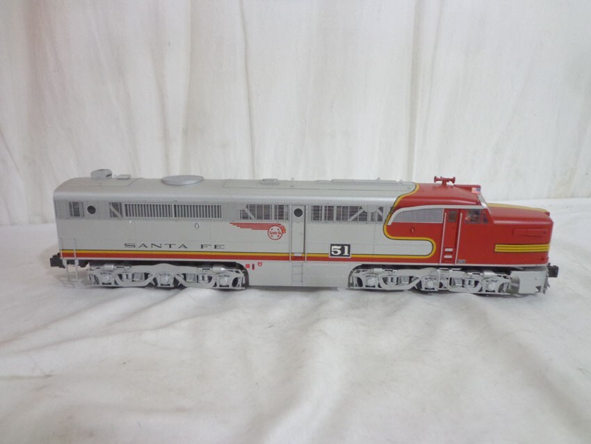 LIONEL 6-14571 TMCC SANTA FE WARBONNET ALCO PA AA DIESEL ENGINE SET ...