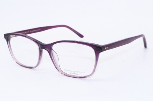 NEW PRODESIGN DENMARK 3633 C.3745 FP PURPLE MAROON AUTHENTIC EYEGLASSES ...