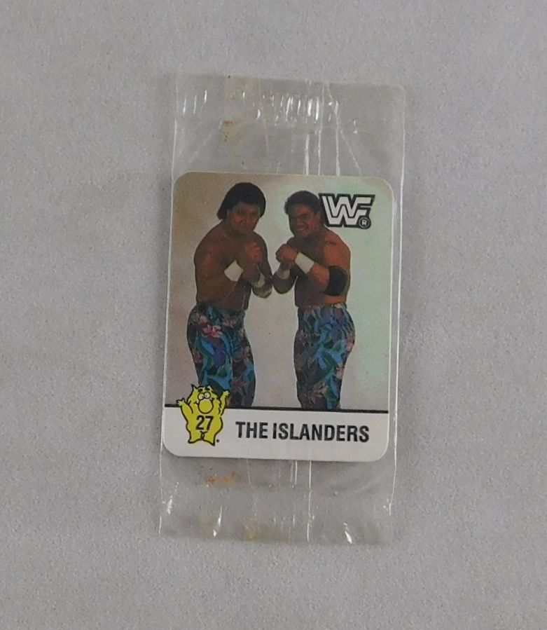 The Islanders WWF Wrestling WrestleMania Hostess Trading Card Classic ...