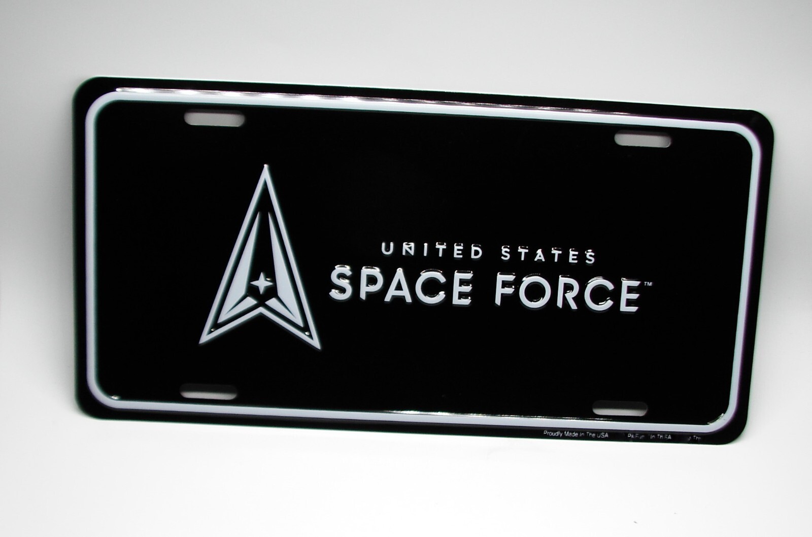 Licensed UNITED STATES SPACE FORCE EMBLEM EMBOSSED METAL NOVELTY ...