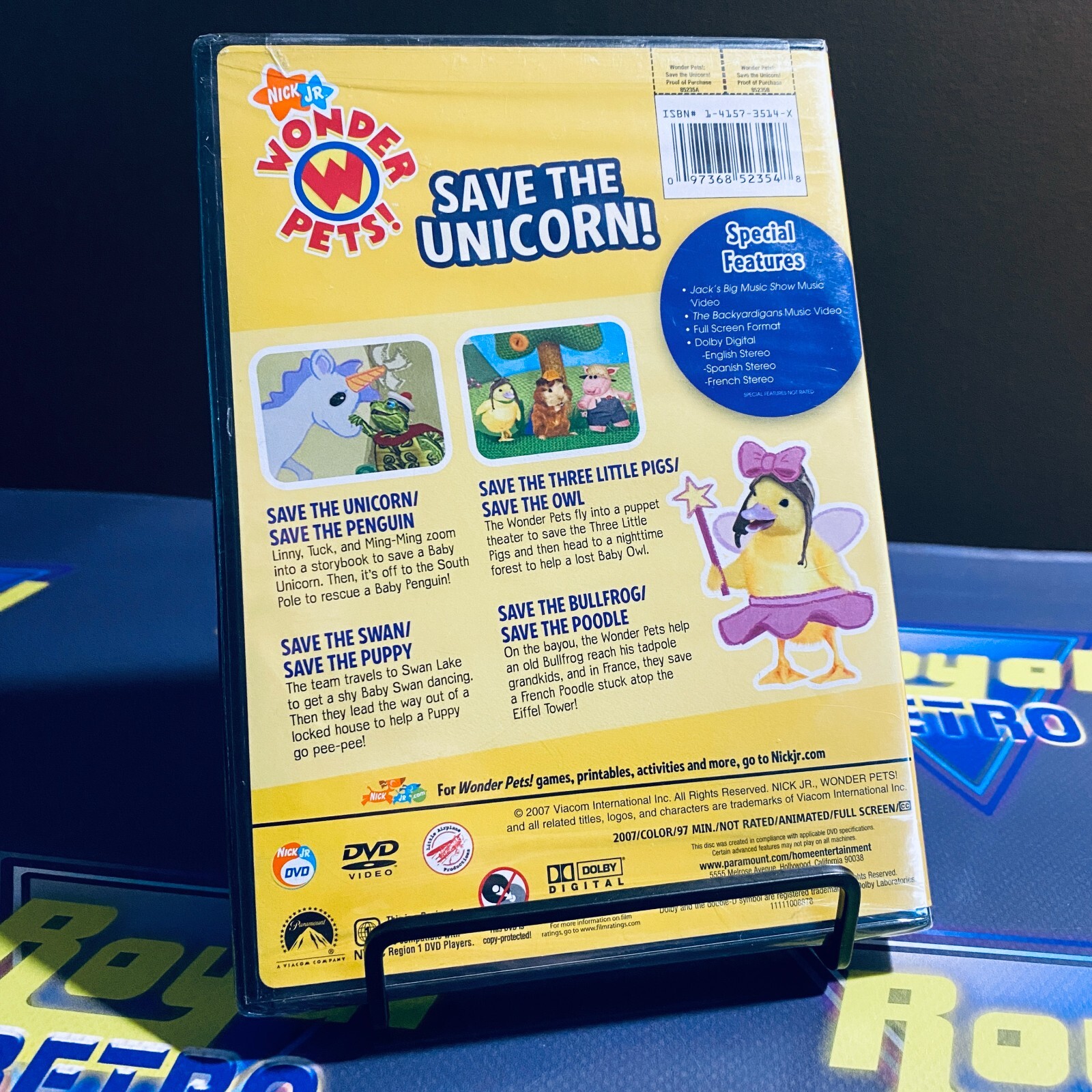 Wonder Pets - Save the Unicorn (DVD, 2007) for sale online | eBay