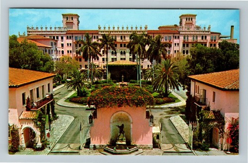 Boca Raton Hotel & Club FL-Florida Bird's Eye Buildings Grounds Vintage ...