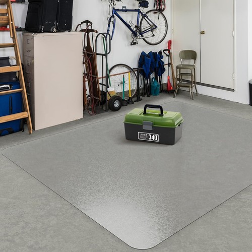Clear Plastic Area Mat for Under Dining Table, 6'×9' Large No Slip ...